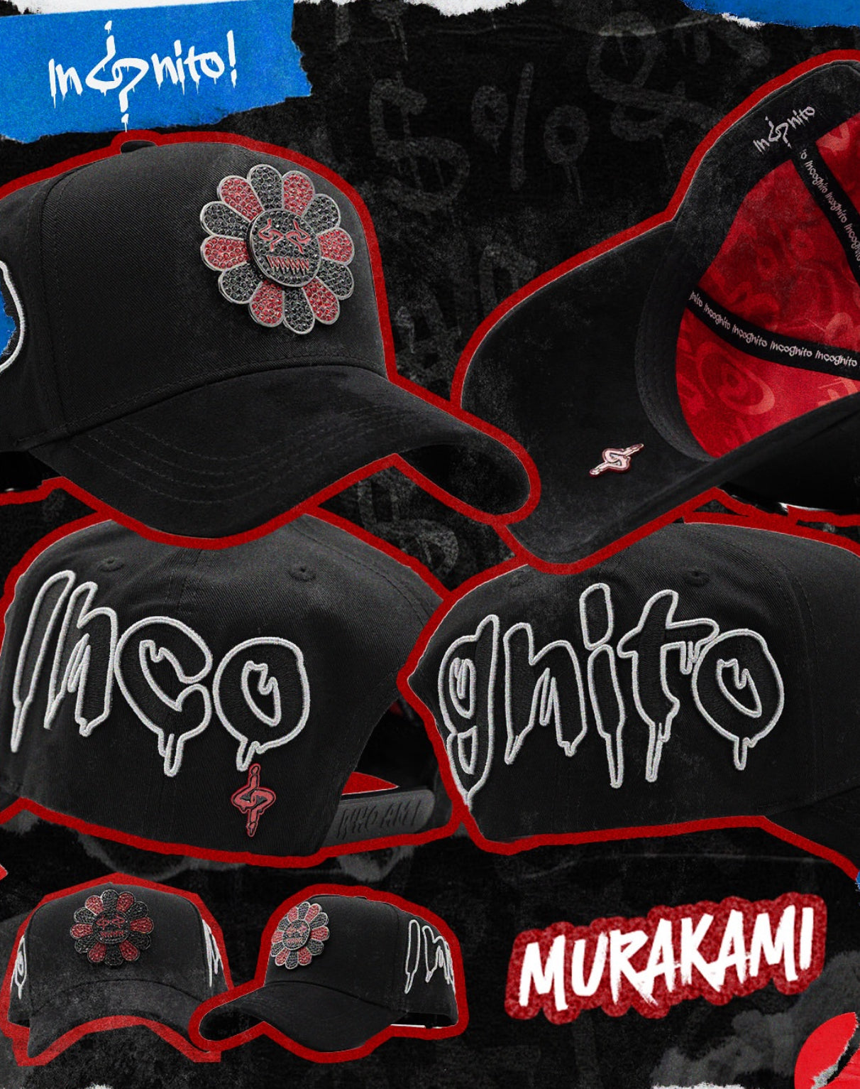 MURAKAMI INCOGNITO – Rex Exclusive Caps