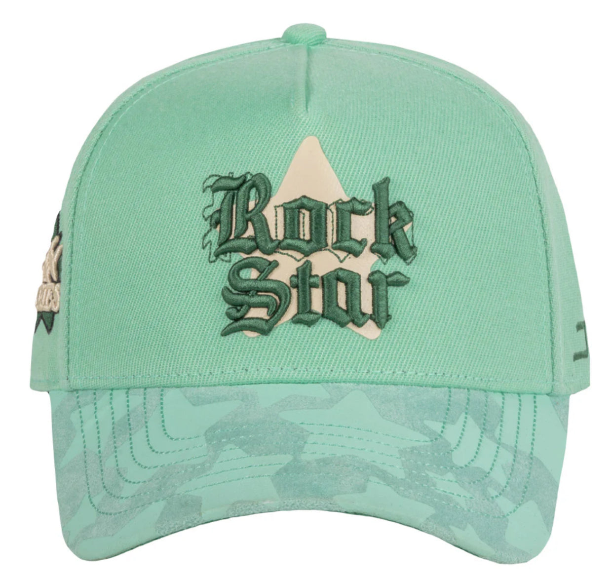 JC Hats RockStar Green – Rex Exclusive Caps